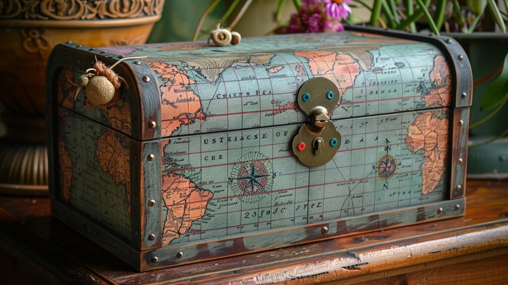 5 méthodes originales pour décorer une boite en bois - Tendances Maison